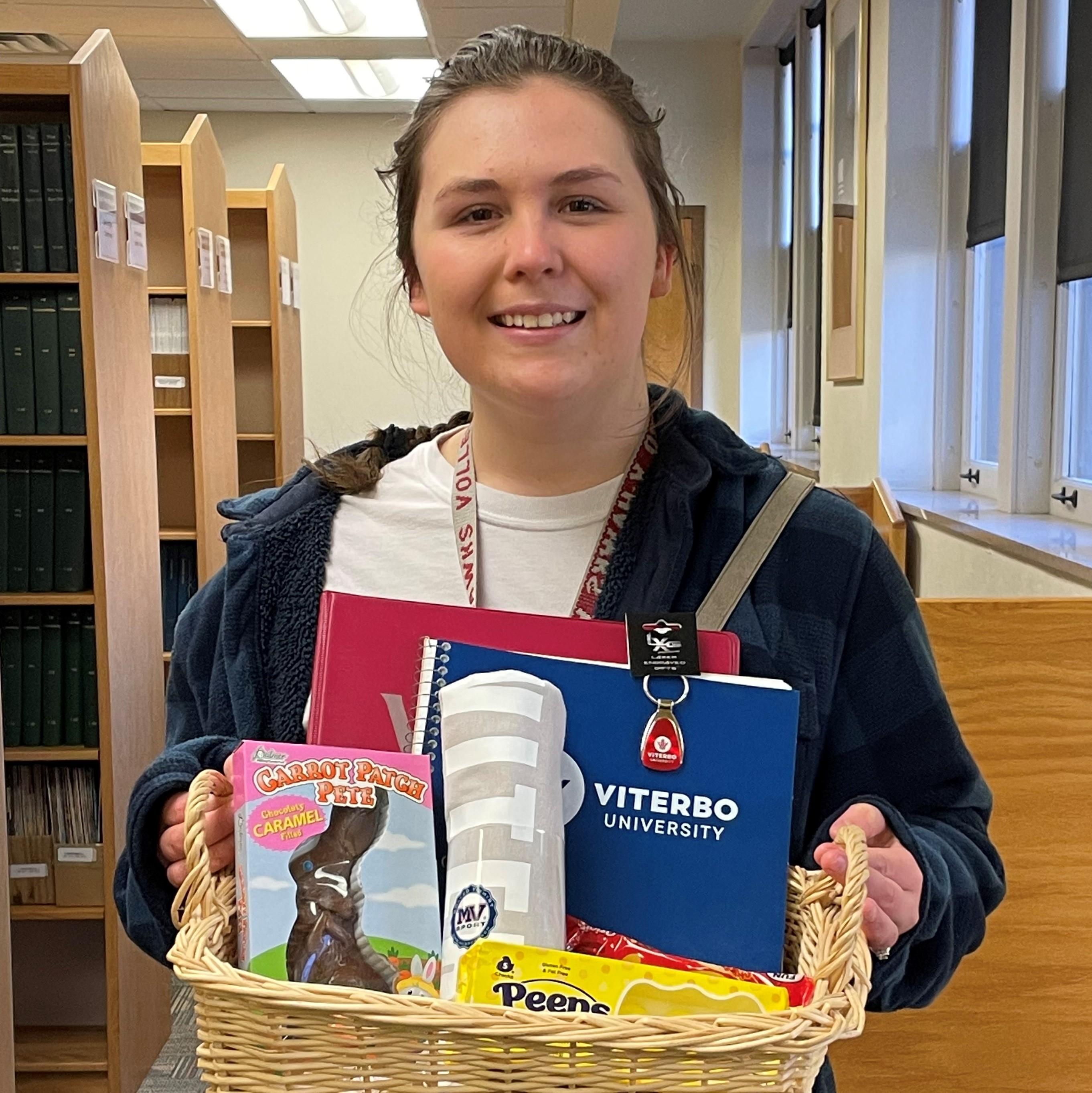 Congratulations to the Library Survey Prize Basket Winner - Riley ...