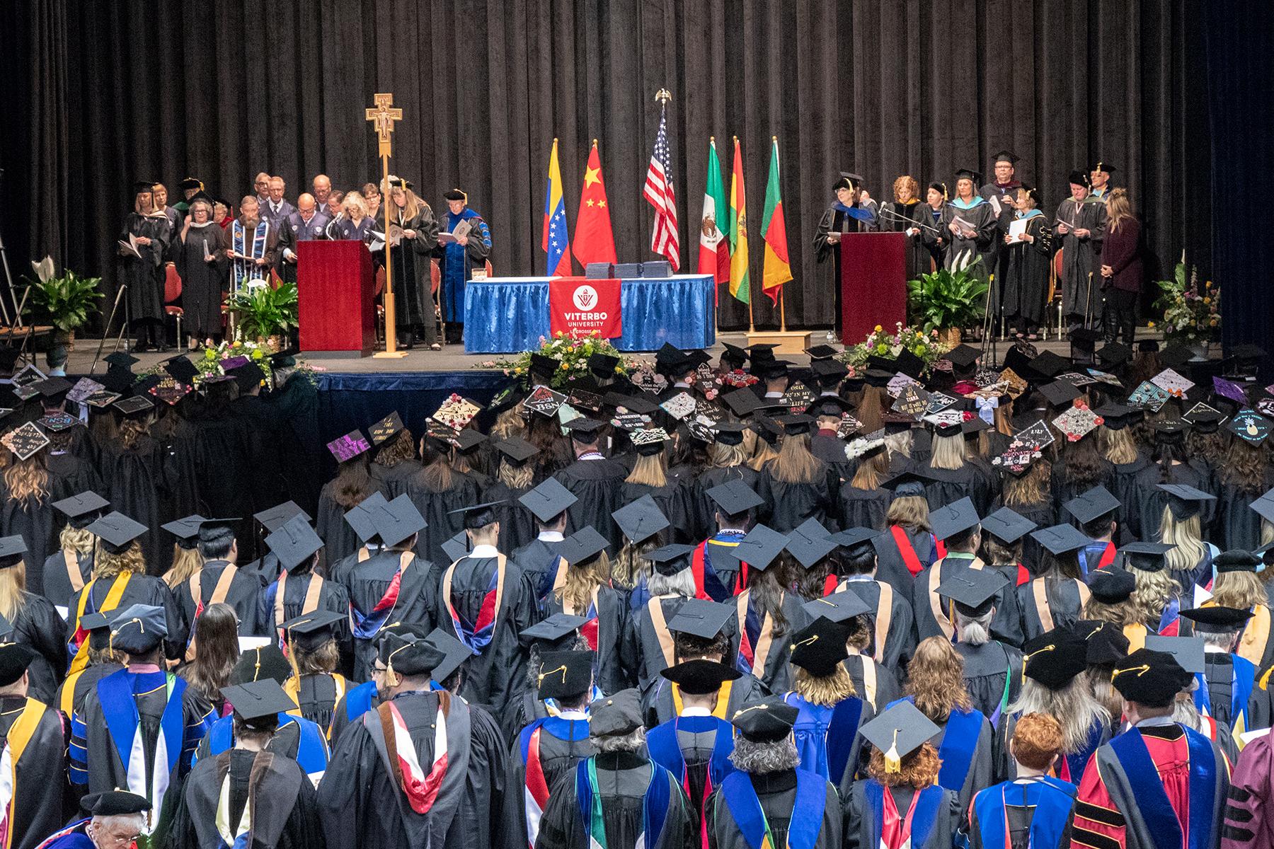 Viterbo University Spring Commencement at the La Crosse Center May 14 ...